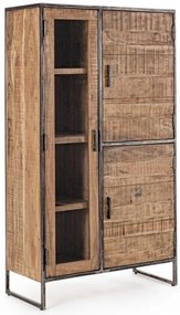 BIZZOTTO prosklený kabinet ELMER 160x90 cm 0746315