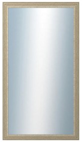 DANTIK - Zarámované zrcadlo - rozměr s rámem cca 50x90 cm z lišty LYON stříbrná (2704)
