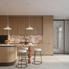 Sollux Lighting Závěsné svítidlo NOX 40 bílé