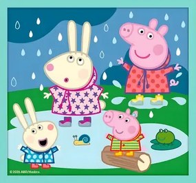 TREFL Puzzle Prasátko Peppa: Peppin zábavný svět MEGA PACK 10v1 / 4x20