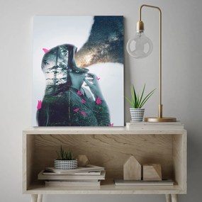 Gario Obraz na plátně Motýl Forest Man Abstraction - Bryantama Art Rozměry: 40 x 60 cm