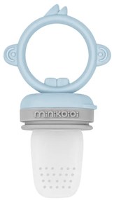 MINIKOIOI Kousátko krmicí Aqua Green/Powder Grey