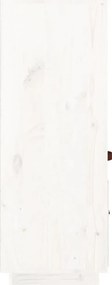 vidaXL Skříň highboard 34x40x108,5 cm masivní borové dřevo [820153] Barva: Přírodní
