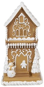 Svítící perníková chaloupka Gingerbread House - 8*8*15 cm