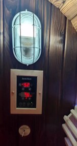BPS-koupelny Zahradní kombinovaná sudová sauna 2v1  - Infrasauna + finská sauna 180x200, 4-6 osob