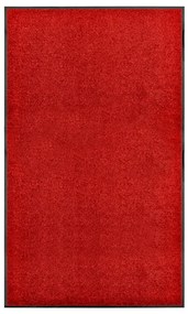 Rohožka pratelná červená 90 x 150 cm - Default Title