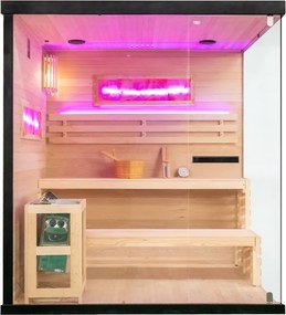 BPS-koupelny Finská sauna Relax  180x160, 4-5 osob