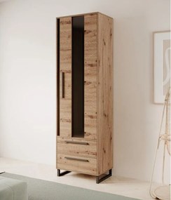 ADRK Furniture Vysoká vitrína ARIA SHC-ARI-60-A_B