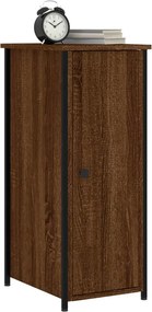 vidaXL Noční stolek 32 x 42 x 80 cm kompozitní dřevo [825971] Barva: hnědý dub