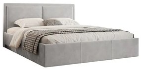 Čalouněná postel Soave II rozměr 160x200 cm Šedá III