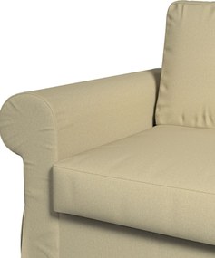 Potah na pohovku IKEA Backabro 2-místná, rozkládací barva zelená látka pletený vzor