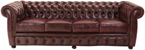 furniture-nabytek.cz - Chesterfield pohovka čtyřmístná