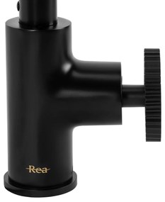 Rea Vertigo Side - Vysoká umyvadlová baterie, černá, REA-B8767