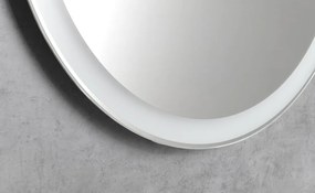Sapho Sapho, PARGA oválné zrcadlo s LED osvětlením 60x100 cm, PG600