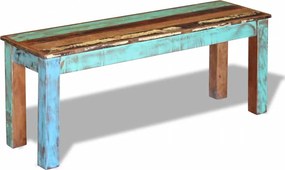 Lavice masivní recyklované dřevo 110 x 35 x 45 cm 243454