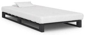 Rám postele z palet šedý masivní borovice 100 x 200 cm,  285249 HangarStore.cz