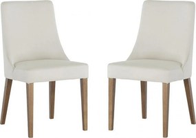 Casarredo - Komfort nábytek Designová jídelní židle FARINI, Cayenne výběr barev, (2ks) | barva: szy-dub-antický,potah: cayenne 6