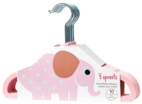 3 SPROUTS Ramínka 10 ks 3 Sprouts Elephant Pink