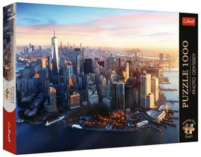 Puzzle Premium Plus - Photo Odyssey: Manhattan, New York 1000 dílků 68,3x48cm v krabici 40x27x6cm