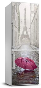 Wallmuralia Tapeta na ledničku nálepka Deštník Francie 60x180 cm