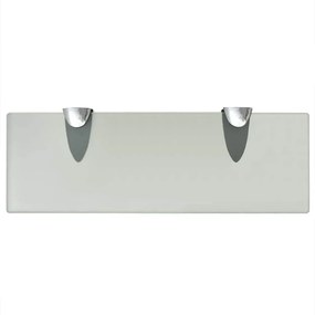 Plovoucí police 2 ks sklo 30 x 10 cm 8 mm 3051510