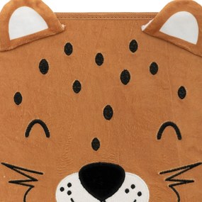 Dětský úložný box Leopard hnědý