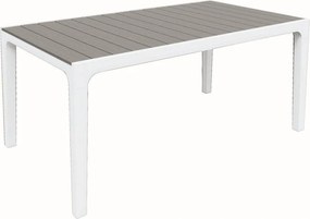 Zahradní stůl Keter Harmony bílý / světle šedý [610025]