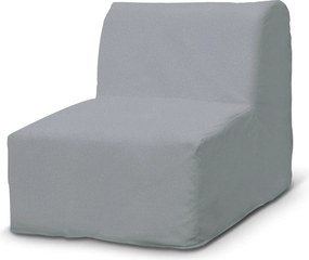 Potah na křeslo Lycksele jednoduchý barva šedá látka pletený vzor