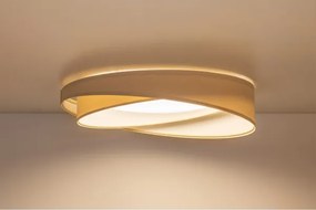LED Stm. stropní svítidlo SM. GALAXY M. LED/24W/230V pr. 55 cm krémová/bílá + DO