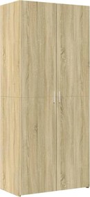 Skříň highboard dub sonoma 80 x 42,5 x 249 cm kompozitní dřevo 3281366