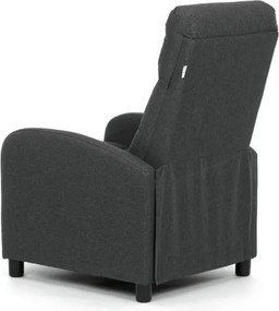Polohovací křeslo šedé TV-W3397 GREY2