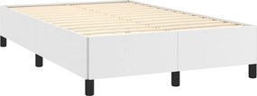Rám postele bez matrace bílý 120x190 cm umělá kůže 3269646