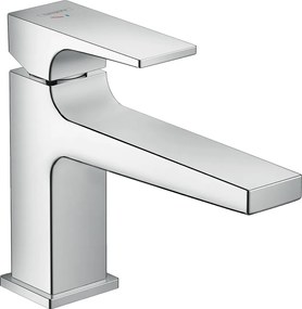 Hansgrohe Metropol, páková umyvadlová baterie 100 CoolStart s odtokovou soupravou Push-Open, chromová, 32503000