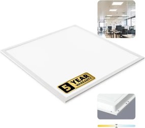 LED Podhledový panel DAVRO LED/40W/230V 4000K 59,5x59,5 cm bílá