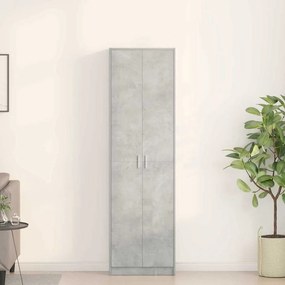 Šatní skříň Betonově šedá 55 x 25 x 189 cm Kompozitní dřevo 3334011