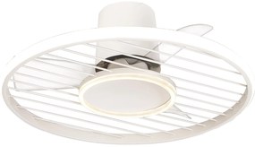 Mantra Soho, ventilátor se svtídlem a dálk. ovladačem LED 45W 2700-5000K, bílá, průměr 66cm