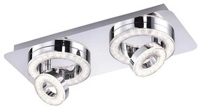 Leuchten Direkt 14521-17 - LED Stropní svítidlo TIM 2xLED/2,8W/230V + 2xLED/3,1W