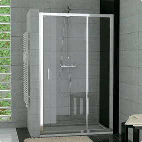 SanSwiss Ronal Top-Line TED14000107 sprchové dveře sklo Transparent 140 x 190 cm