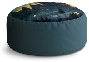 Sablio Taburet Circle Noční Bradavice: 38x48 cm