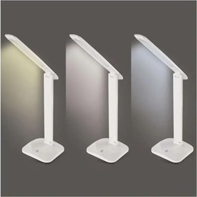 EMOS Bílá LED stolní lampička Chase 7,2W Z7619W
