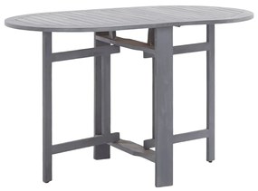 Zahradní stůl šedý 120 x 70 x 74 cm masivní akáciové dřevo,  46325 HangarStore.cz