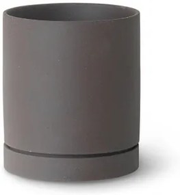 Sekki Pot Medium - Charcoal Ferm Living