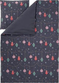 Livarno® Ložní povlečení z mikrovláknitého saténu, 140 x 200 cm, 70 x 90 cm (navy modrá)