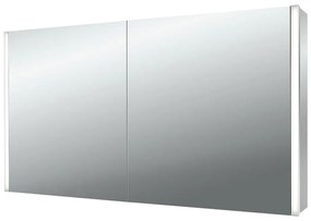 Emco Select - Nástěnná LED osvětlená zrcadlová skříňka 1200 mm bez Bluetooth, zrcadlová 949705017