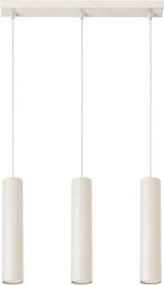 Závěsné svítidlo SOLLUX LAGOS 3L krémová GU10 3x10W bez žárovek SL.1481