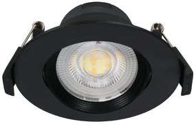 Svítidlo LED CCT ORO Zuma 9 W kruhové černá