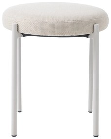 Krémová kovová stolička Pelican – Unique Furniture