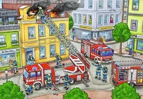 Ravensburger Záchranné složky v akci - 2x12 dílků / od 3 let