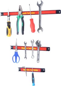 Costway Sada 3 magnetických lišt na nářadí