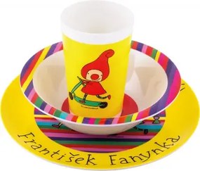 Presco Group Dětské nádobí Kouzelná školka / talíř / miska / kelímek